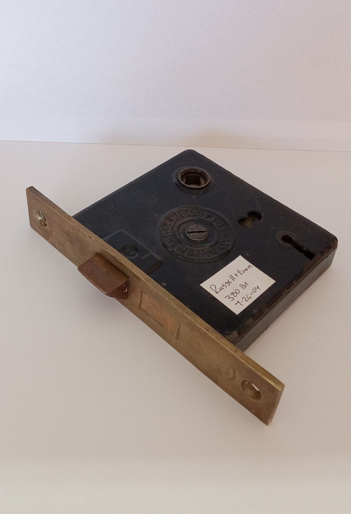 Russwin Mortise Lock Box » Salvage Antiques Vintage Etc.